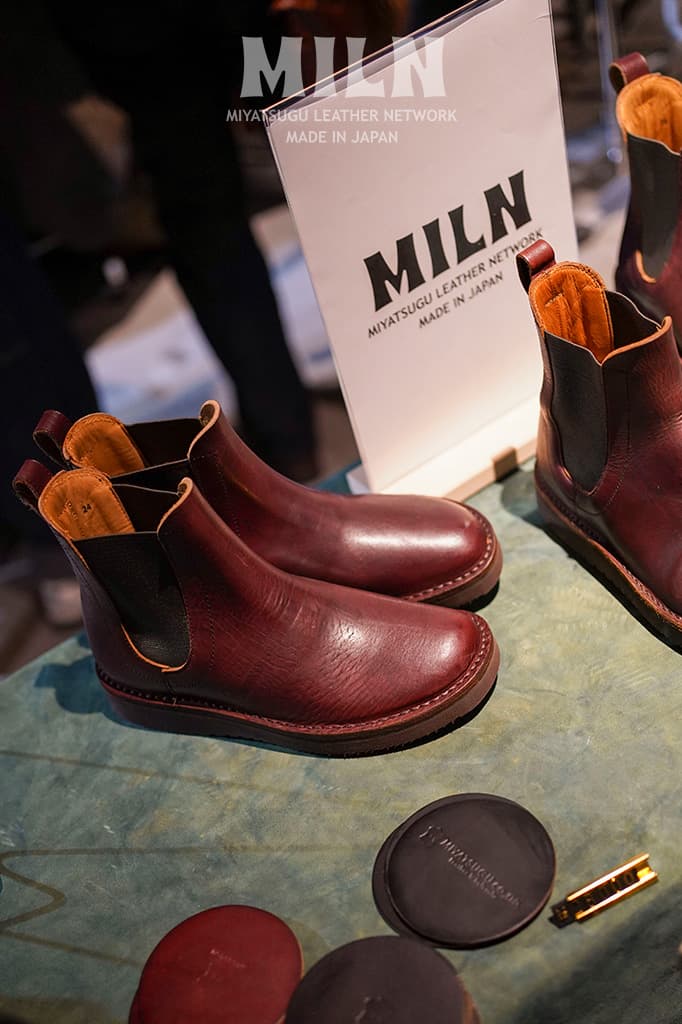 【予約販売】MILN サイドゴアブーツ｜革販売のミヤツグ - 皮革専門卸の直営オンラインストア